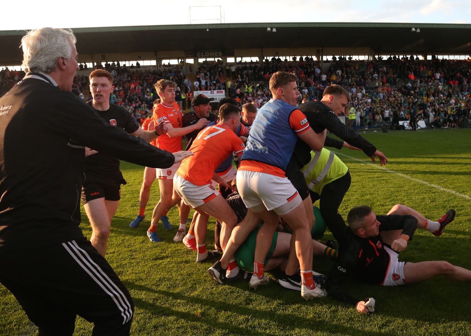 GAA to investigate ‘heated exchanges’ between Armagh and Donegal ...