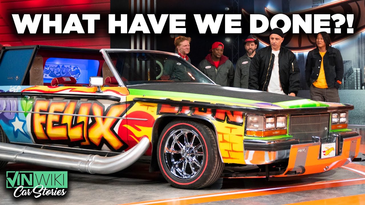 This is what it’s like to build giant Hot Wheels cars