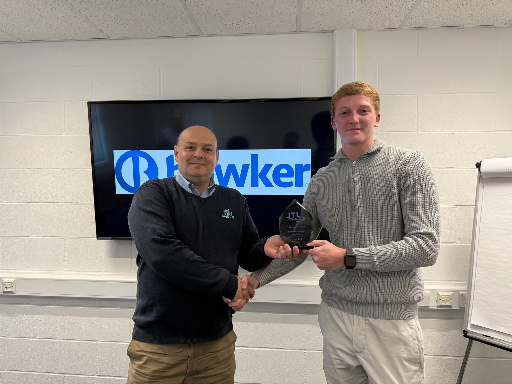 James Cole crowned Apprentice of the Year at JTL Apprenticeship Awards 2025