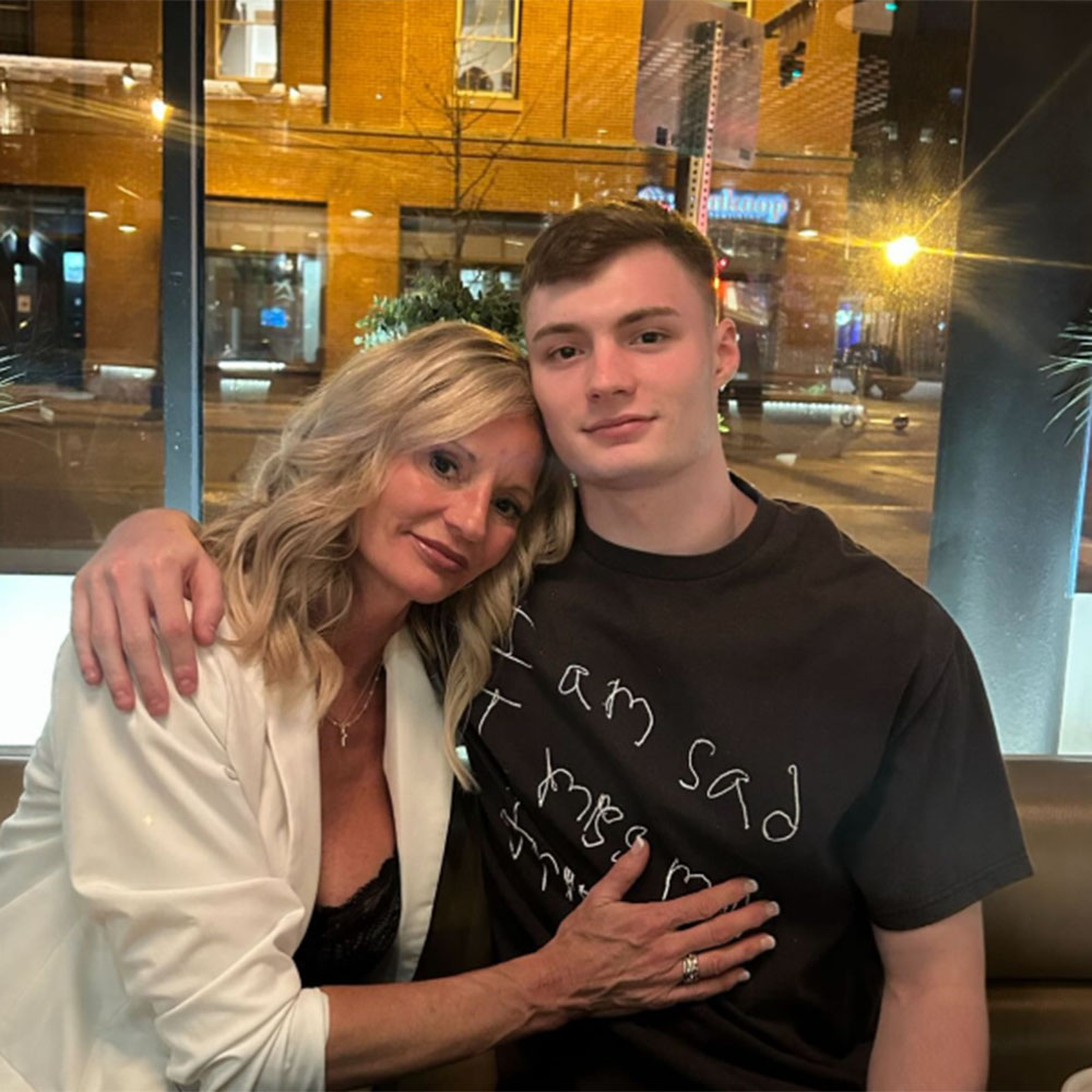 Christian Braun’s mom steals show during Nuggets playoff loss on Mother ...