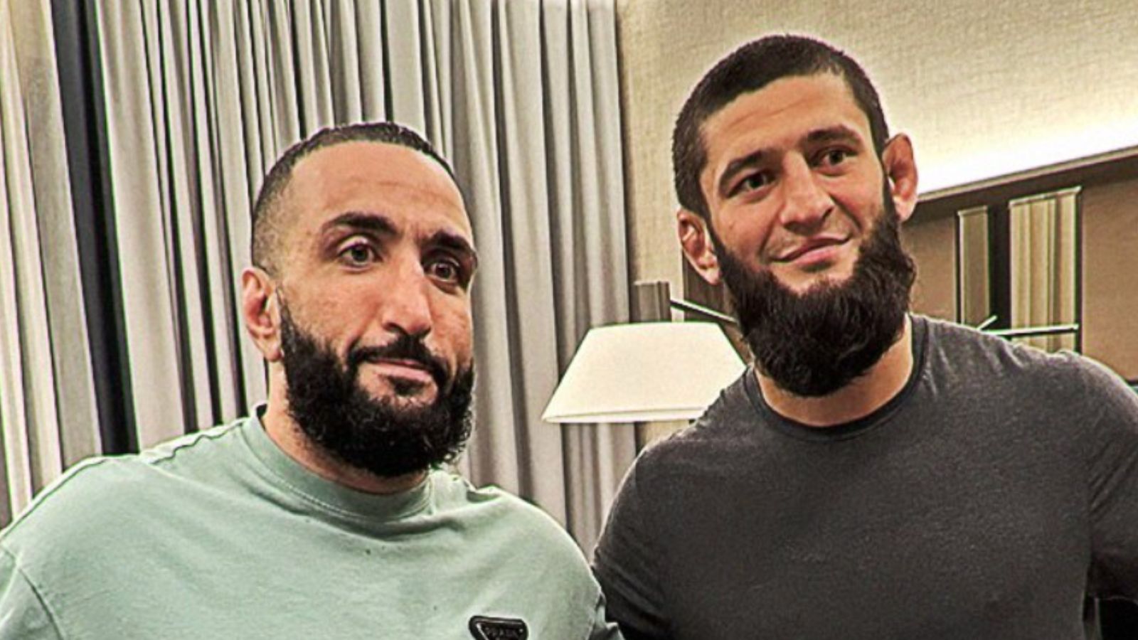 Khamzat Chimaev Calls Out Belal Muhammad as 'Fake' After Losing UFC ...