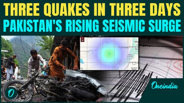 Pakistan Hit from All Sides: 4.6 Magnitude Quake Strikes— 3 Earthquakes ...