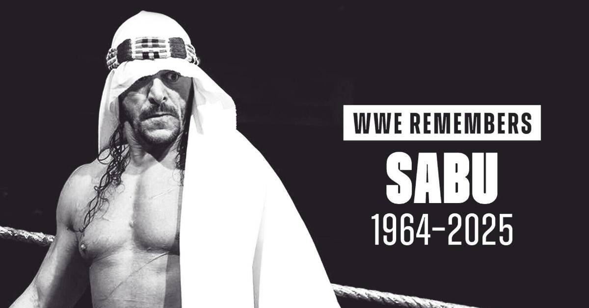 Legendary Pro Wrestler Sabu Dies at 60 — Details on His Cause of Death
