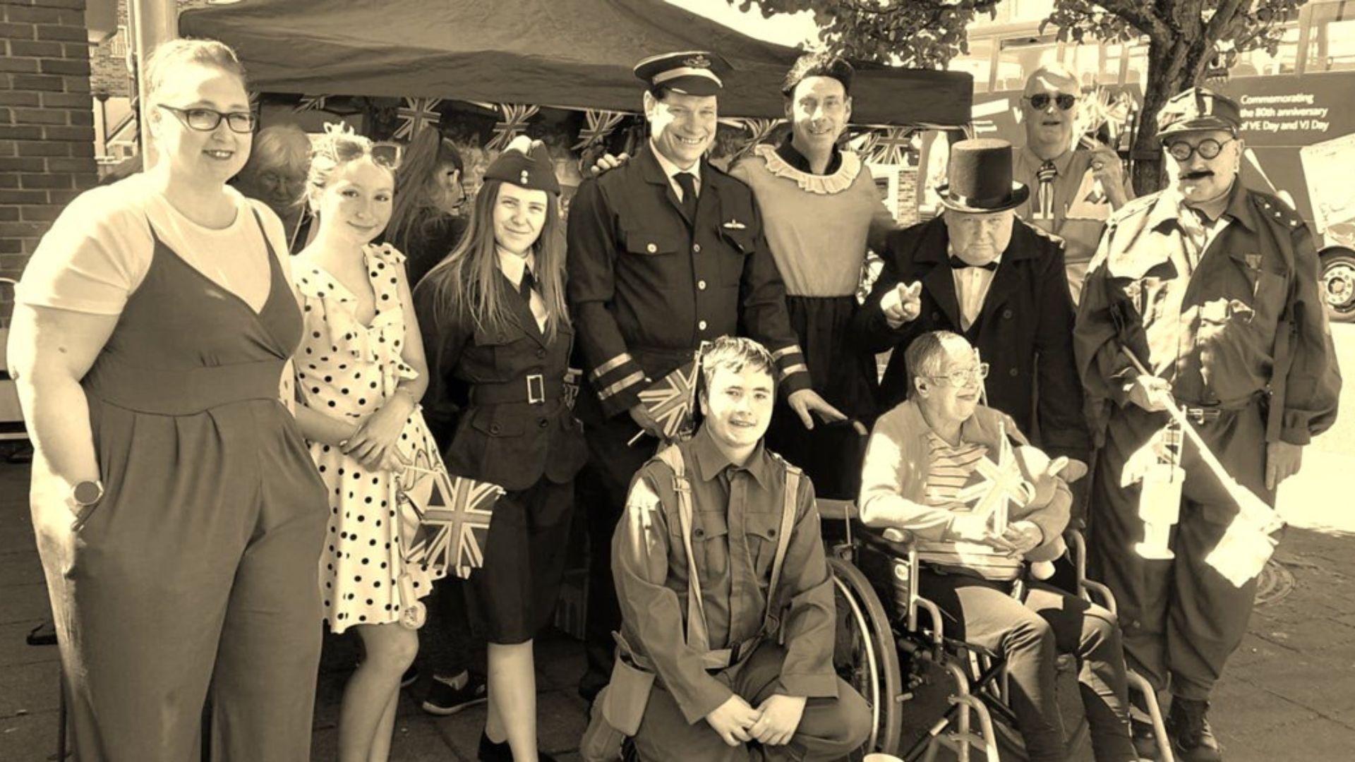 VE Day celebration brings community together at Havant Bus Station