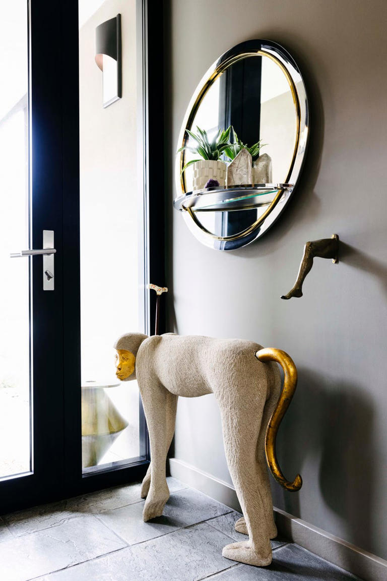 Vintage Treasures and Eclectic Art Co-Mingle In this Delightfully ...