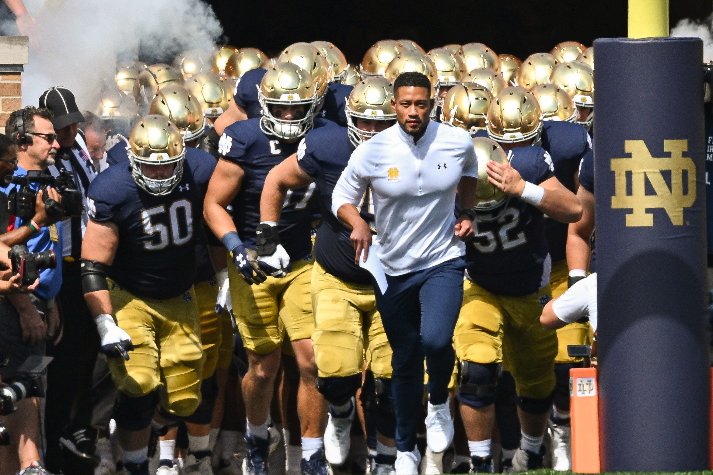 Notre Dame football announces three night home kickoffs in 2025