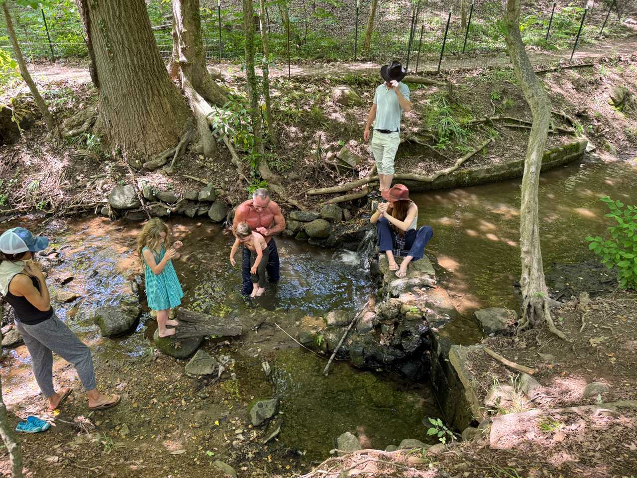 RFK Jr. Posts Pics Of Family In Rock Creek, Where Swimming Is Banned ...
