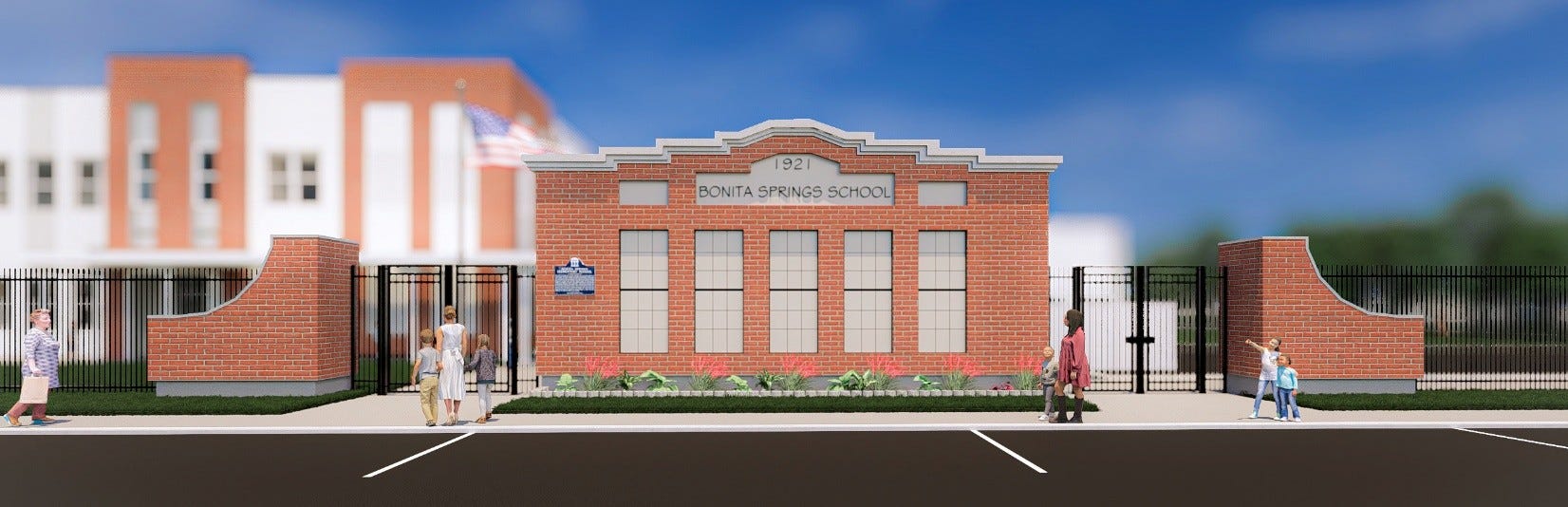 Redesign for Bonita Springs Elementary School includes historical elements