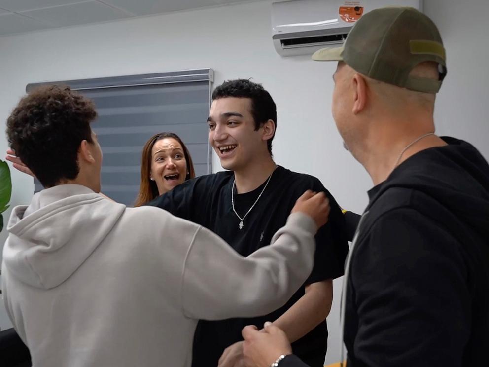 He was freed by Hamas after 19 months. His overjoyed parents describe ...