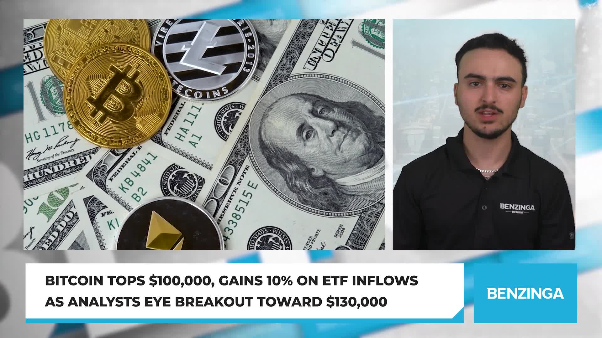 Bitcoin Tops $100,000, Gains 10% On ETF Inflows as Analysts Eye ...