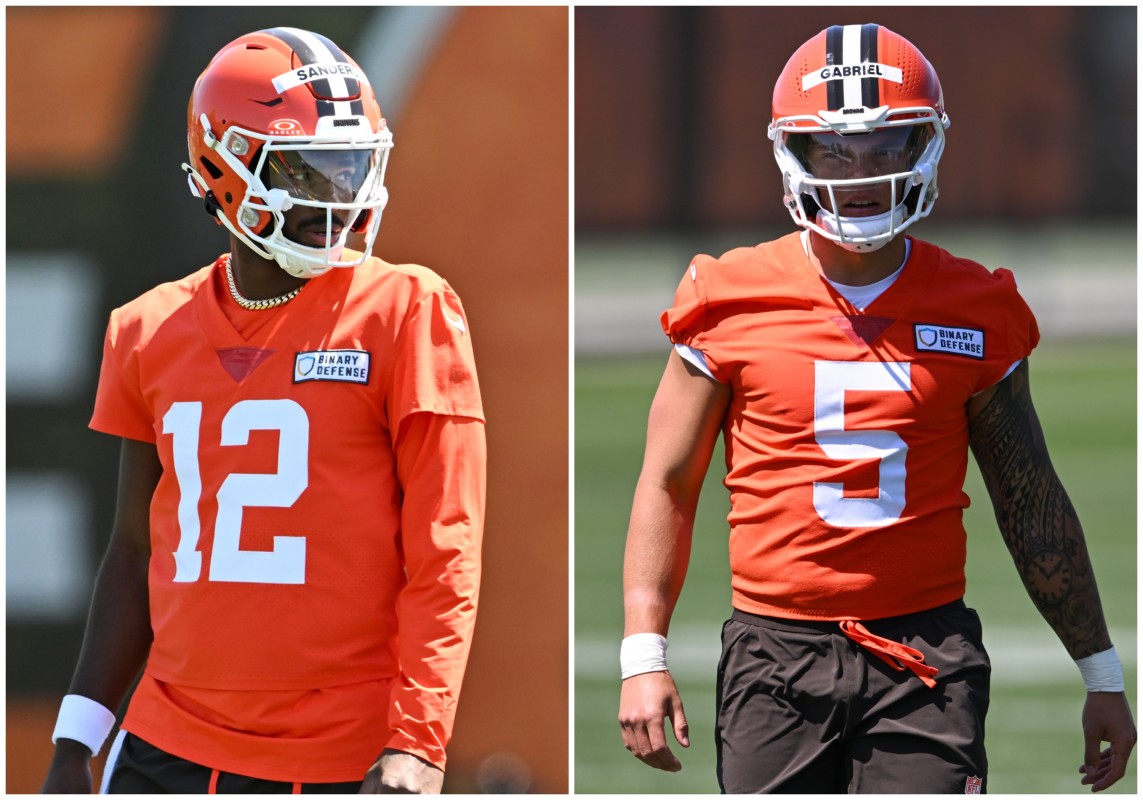 Browns Insider Zac Jackson Praises Shedeur Sanders Over Dillon Gabriel ...