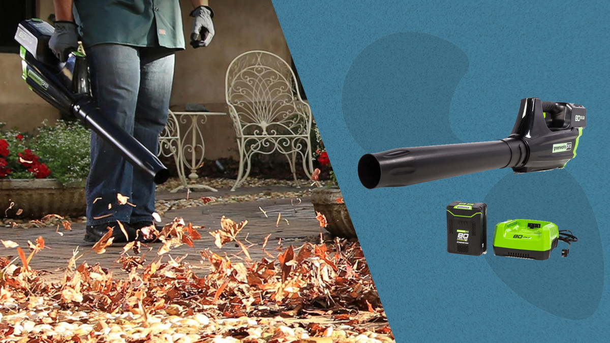 Greenworks' 80V Leaf Blower Is Nearly 50% Off on Amazon, and It's ...