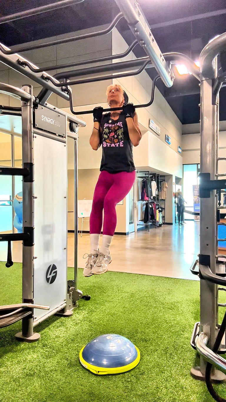 Why I trained for a pull-up at 61
