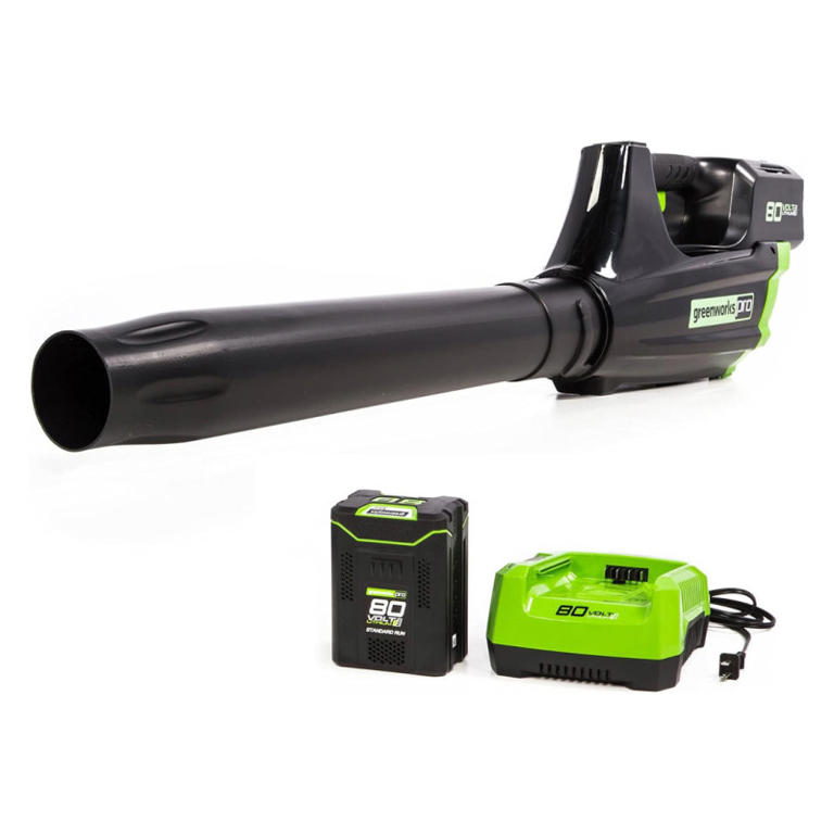 Greenworks' 80V Leaf Blower Is Nearly 50% Off on Amazon, and It's ...