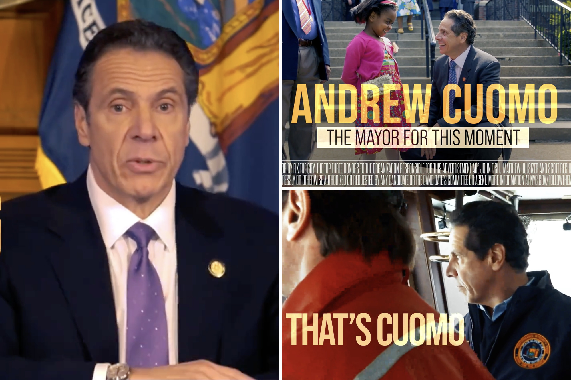 Andrew Cuomo loses out on $600K after probe finds he broke campaign rules with super PAC ad