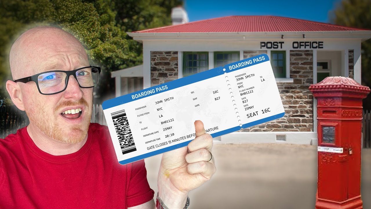 Flying To a Remote Airport: Where the Terminal is the POST OFFICE!