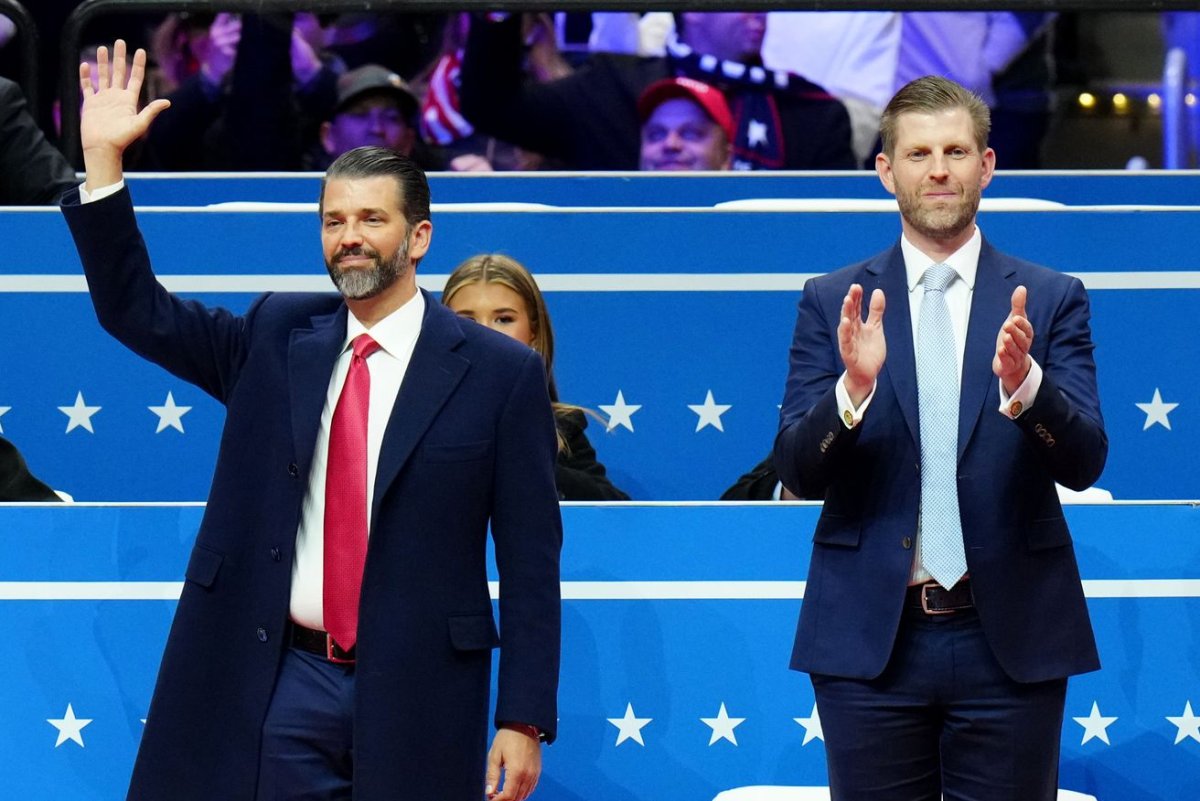 Trump brothers Eric, Donald Jr. to take American Bitcoin mining firm ...