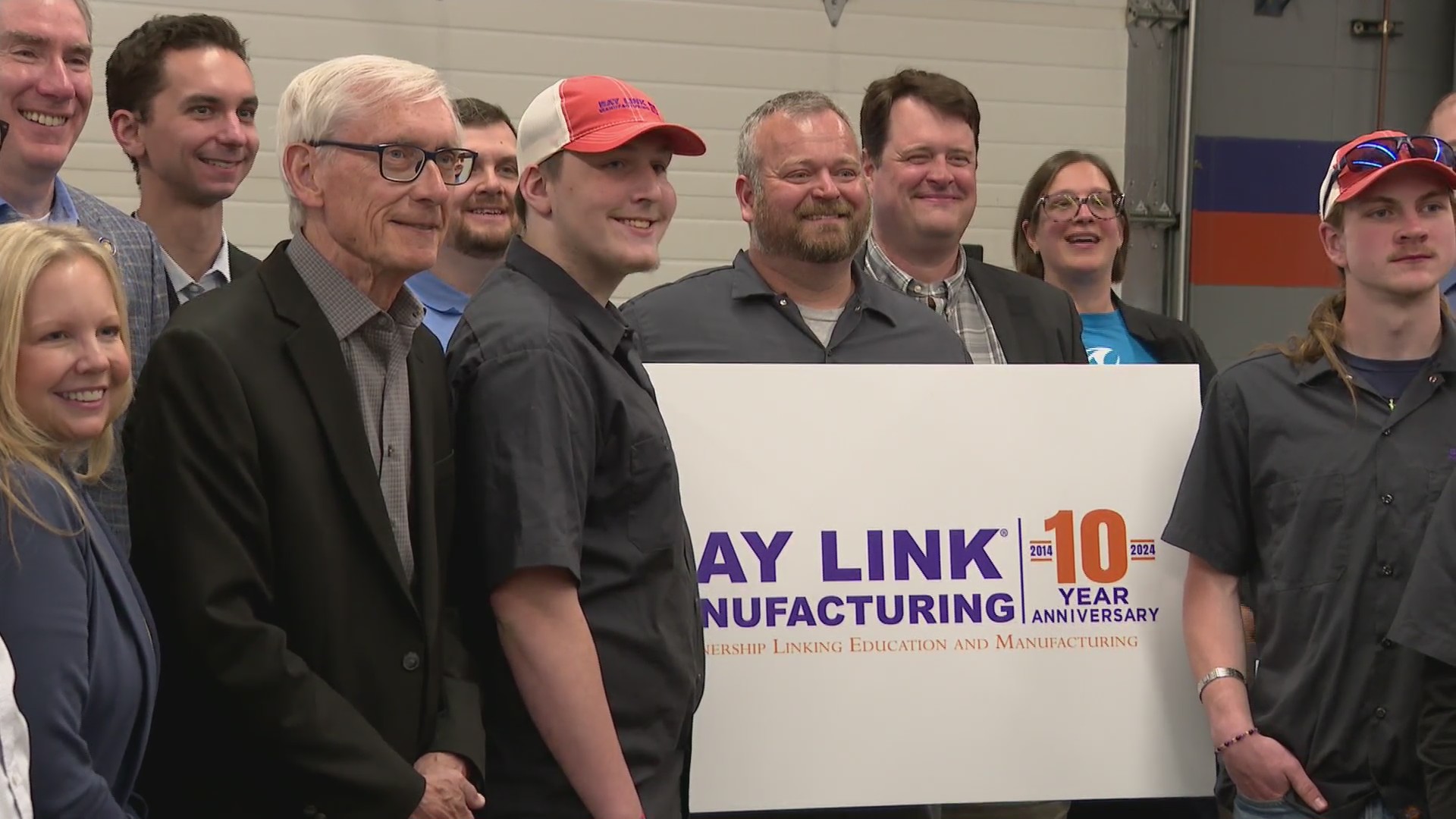 Gov. Evers visits Green Bay West to highlight student manufacturing program