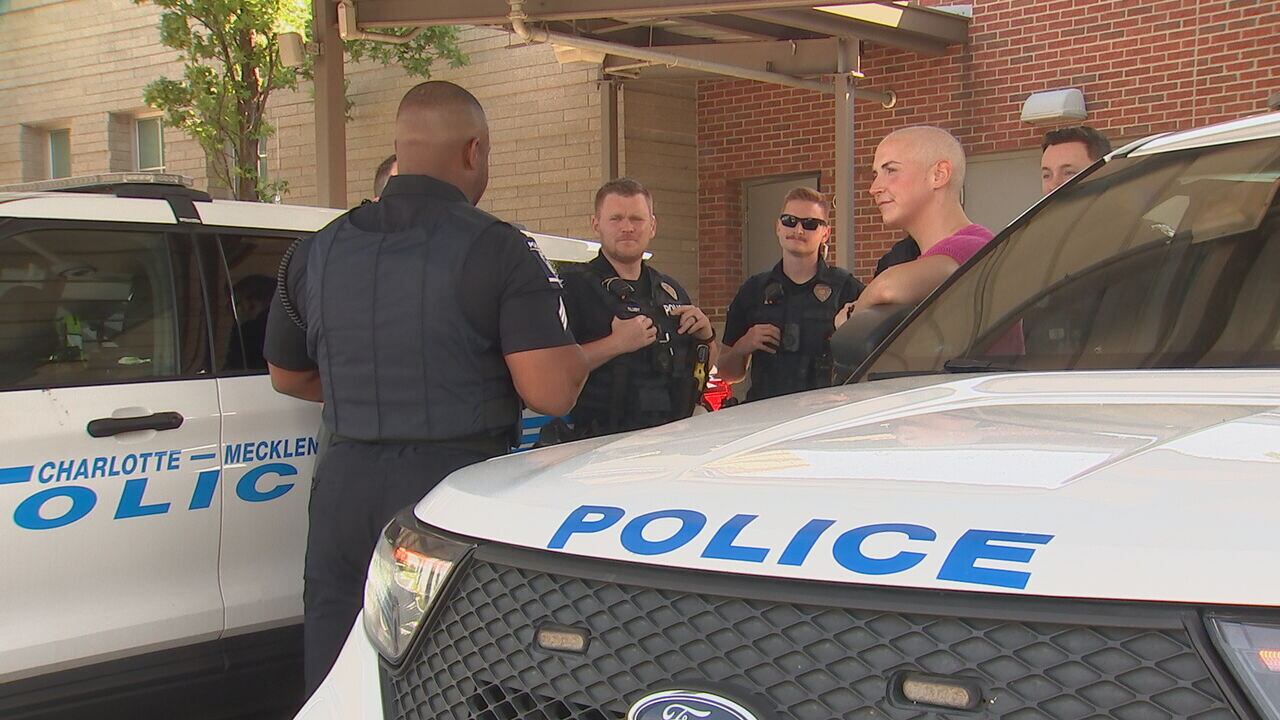 CMPD officer shares journey as she battles breast cancer