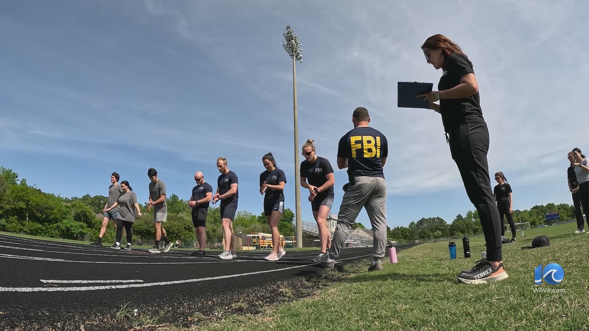 WAVY takes on FBI fitness test for special agents