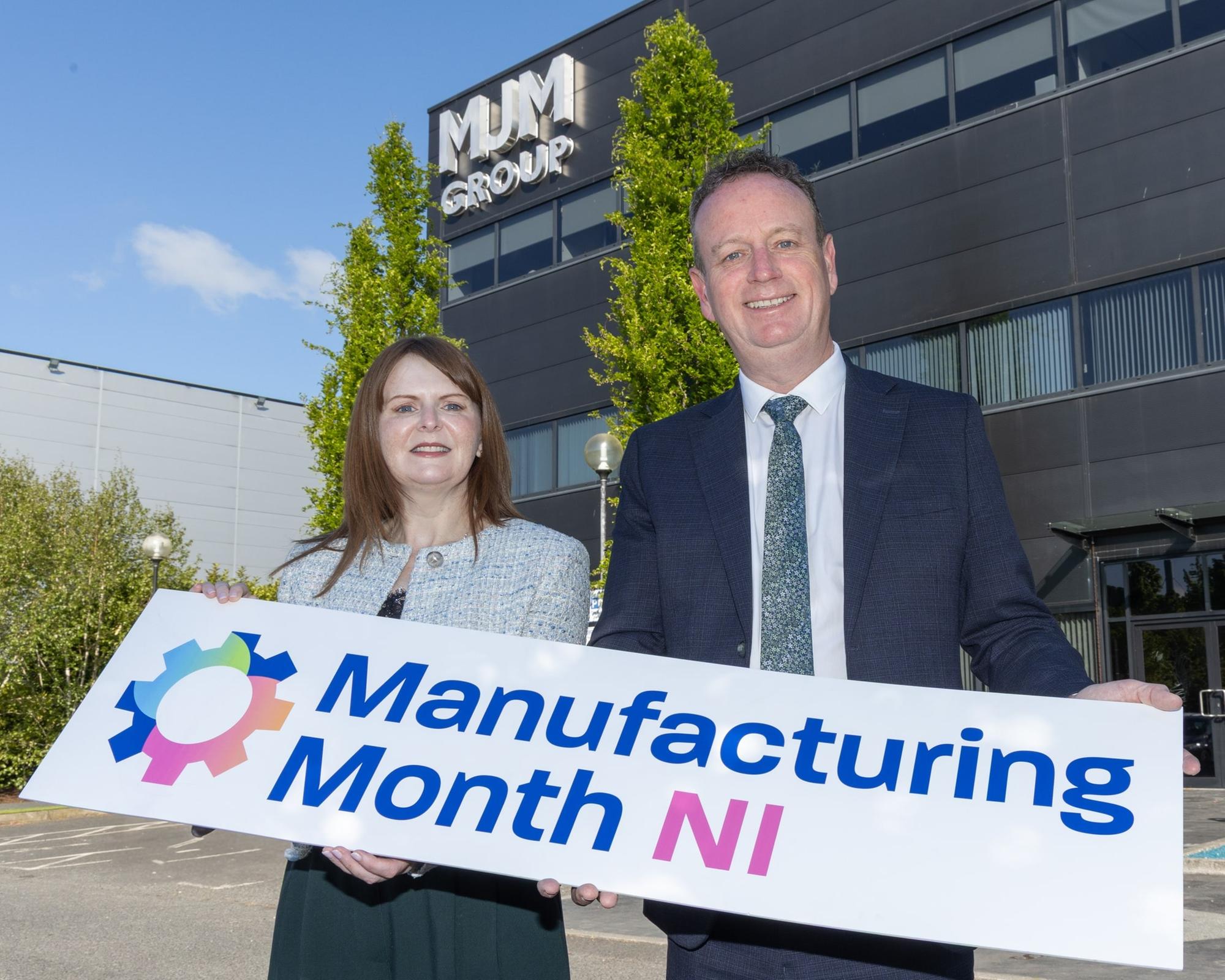 'I welcome the opportunity to join Manufacturing NI in marking ...