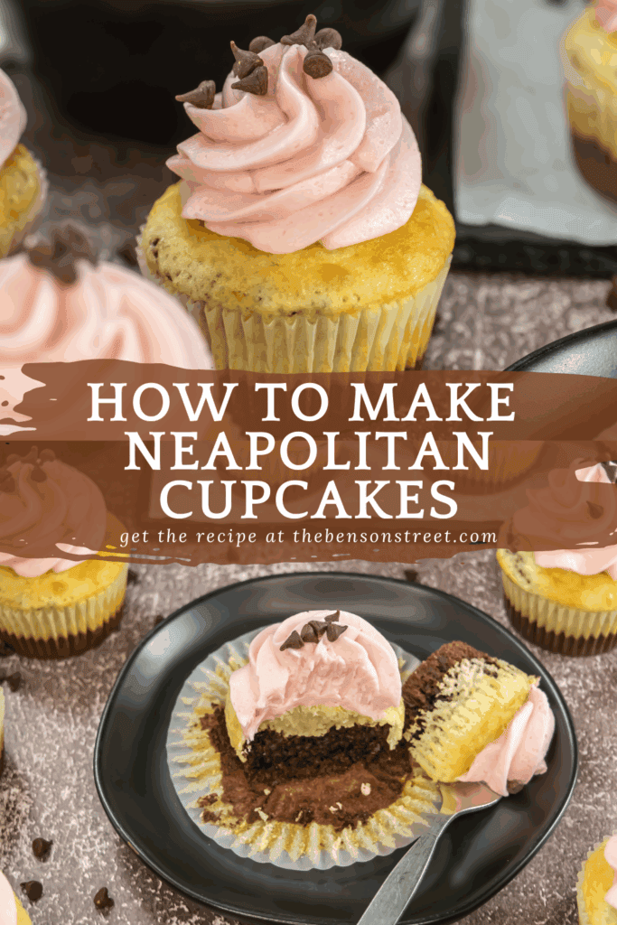 How to Make Neapolitan Cupcakes Recipe: Easy Pretty Dessert