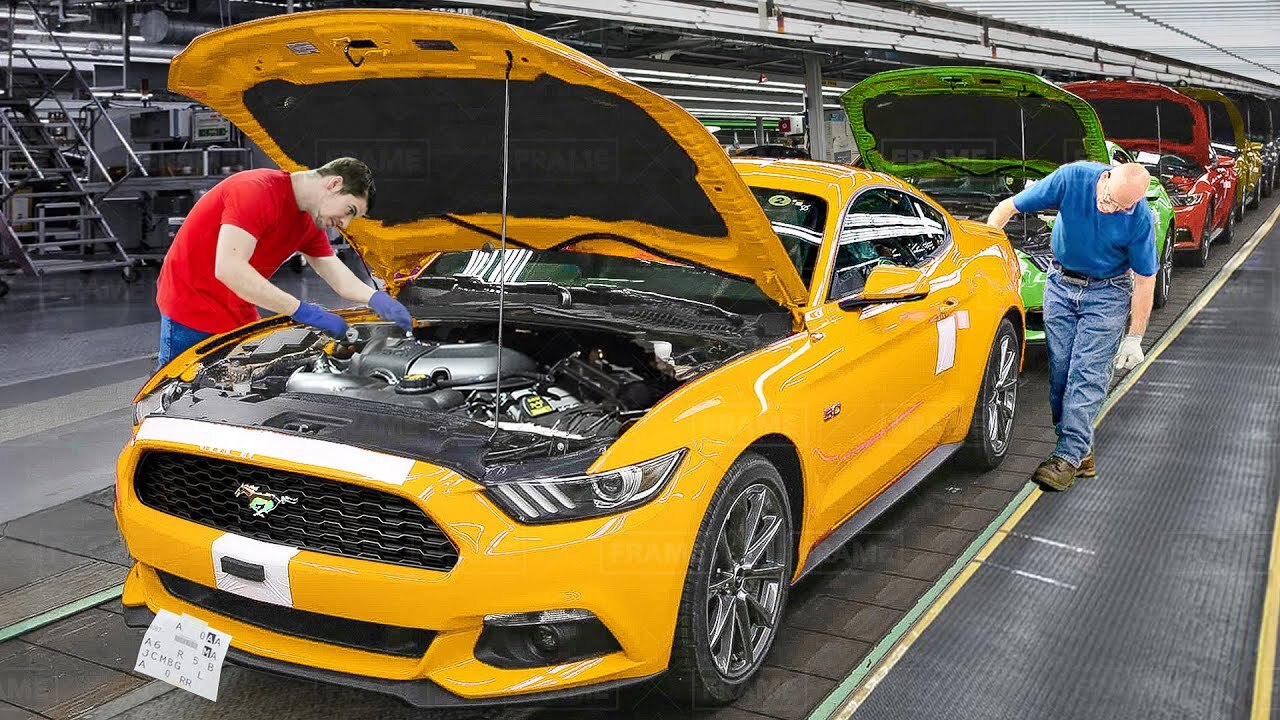 Inside US Best Factory Producing the Mighty Ford Mustang