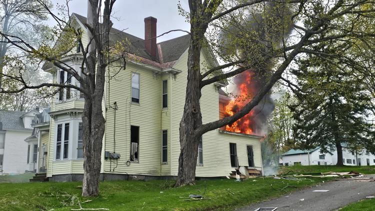 Old Town: Propane explosion causes fire at Main Street apartment
