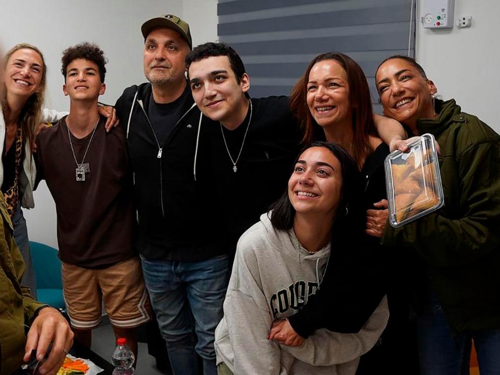 He was freed by Hamas after 19 months. His overjoyed parents describe ...