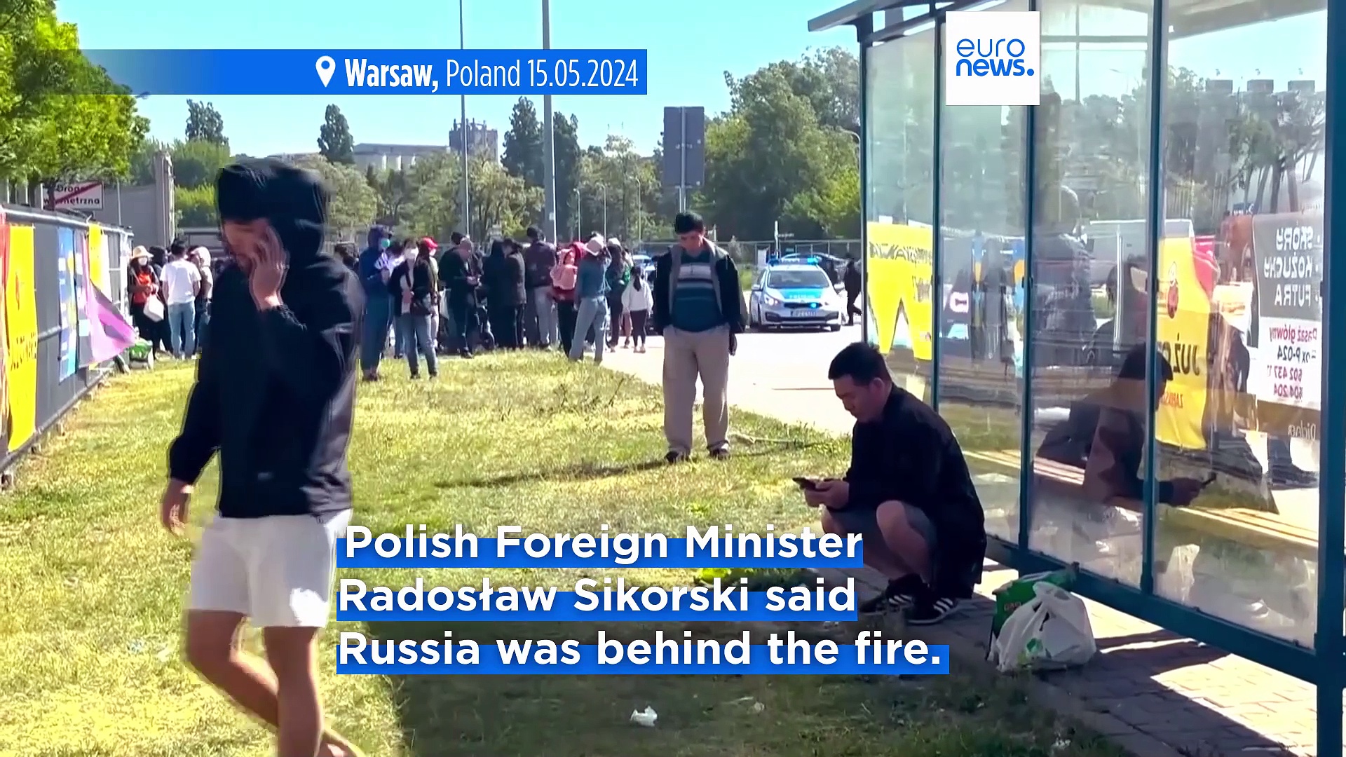 Poland accuses Russia of orchestrating arson attack on Warsaw shopping ...