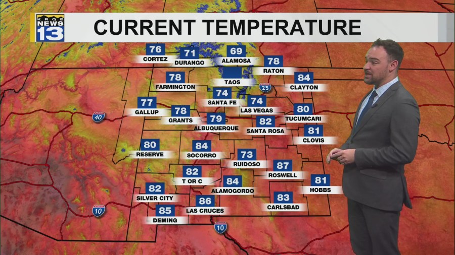 Warm And Windy Start To The Week