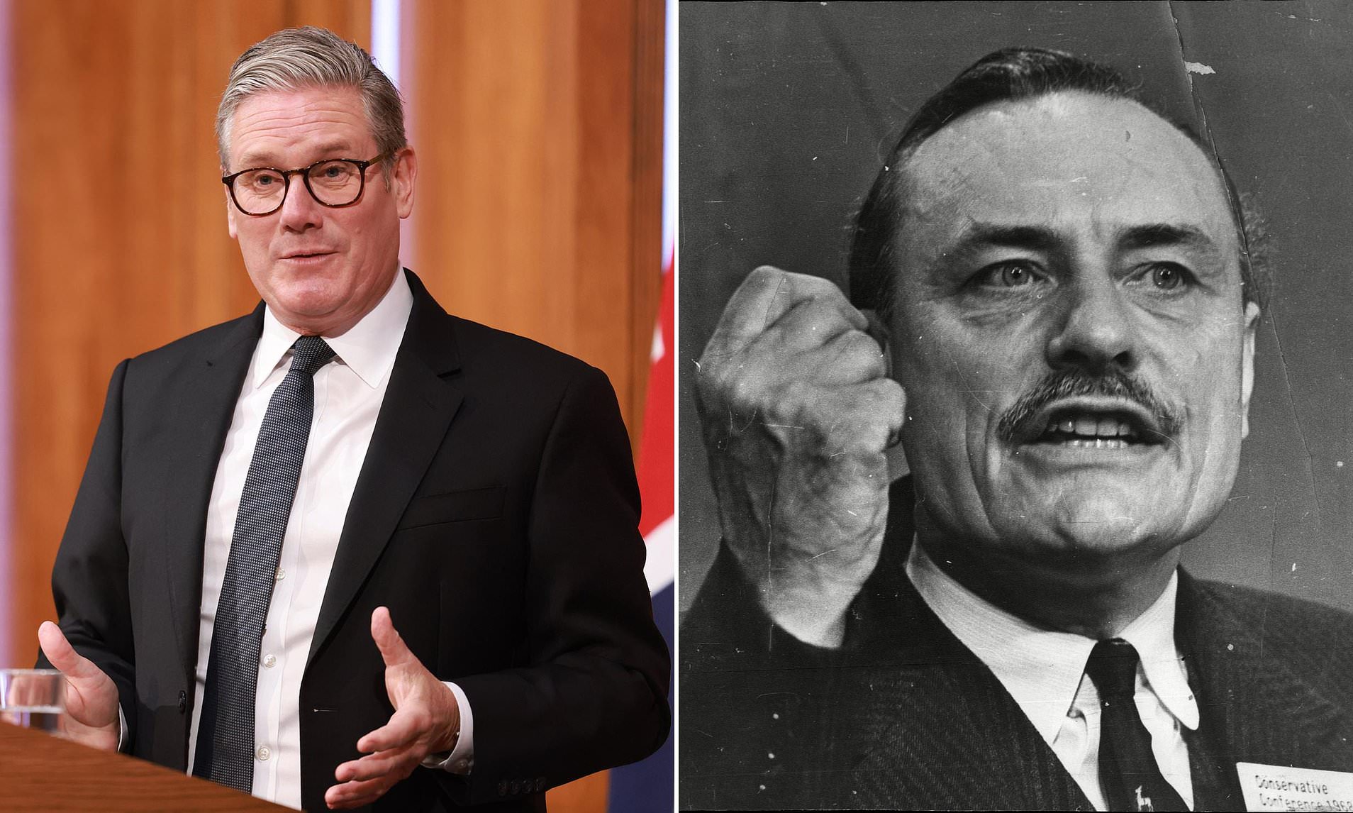 Starmer's speech about an 'island of strangers' is likened to the ...