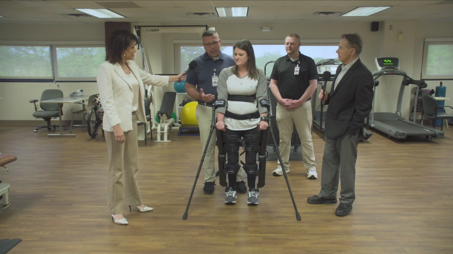Integris Health showcases ReWalk exoskeleton for spinal support