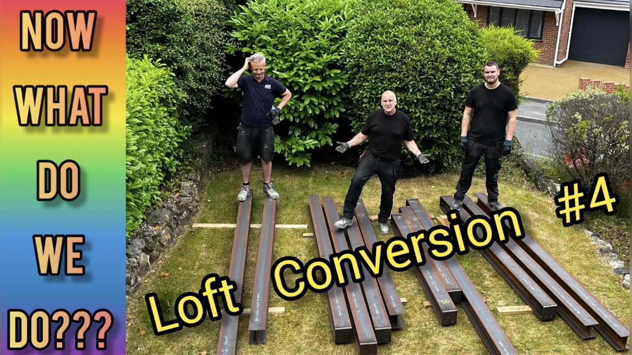 Setting out and Installing steels in a loft conversion