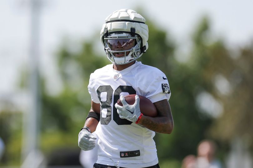 Raiders say goodbye to young wide receiver after failed physical