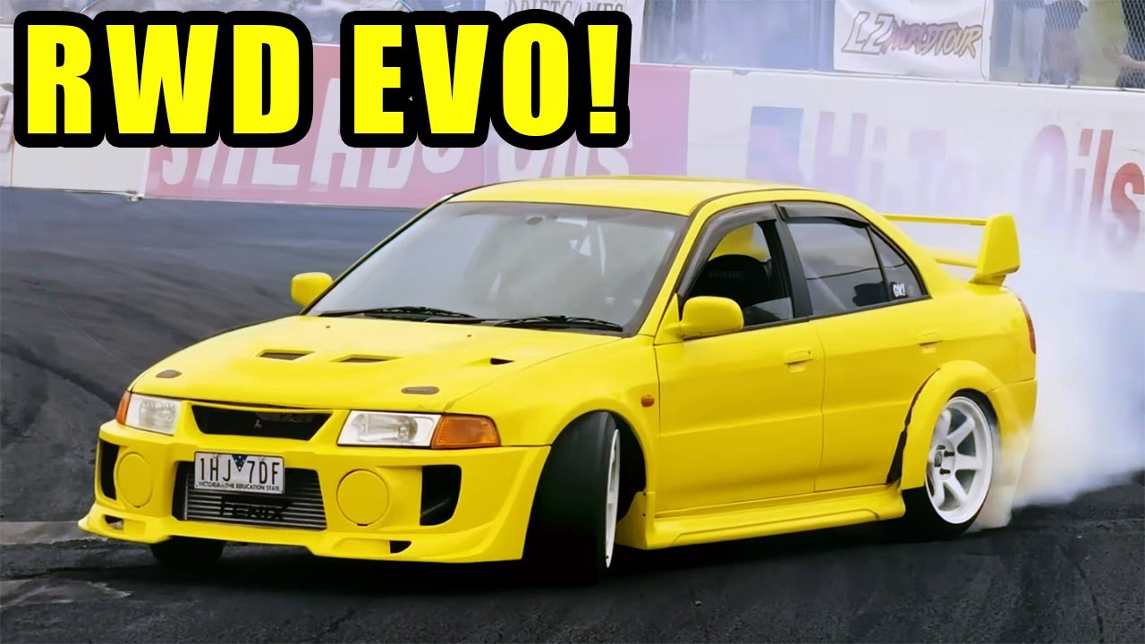 First Time Drifting Our Rwd Evo!