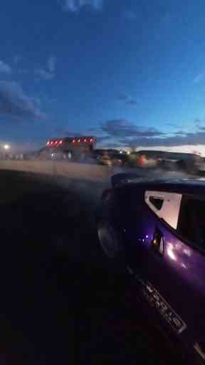 Pikes Peak Drifting Behind the Wheel at the Race Track