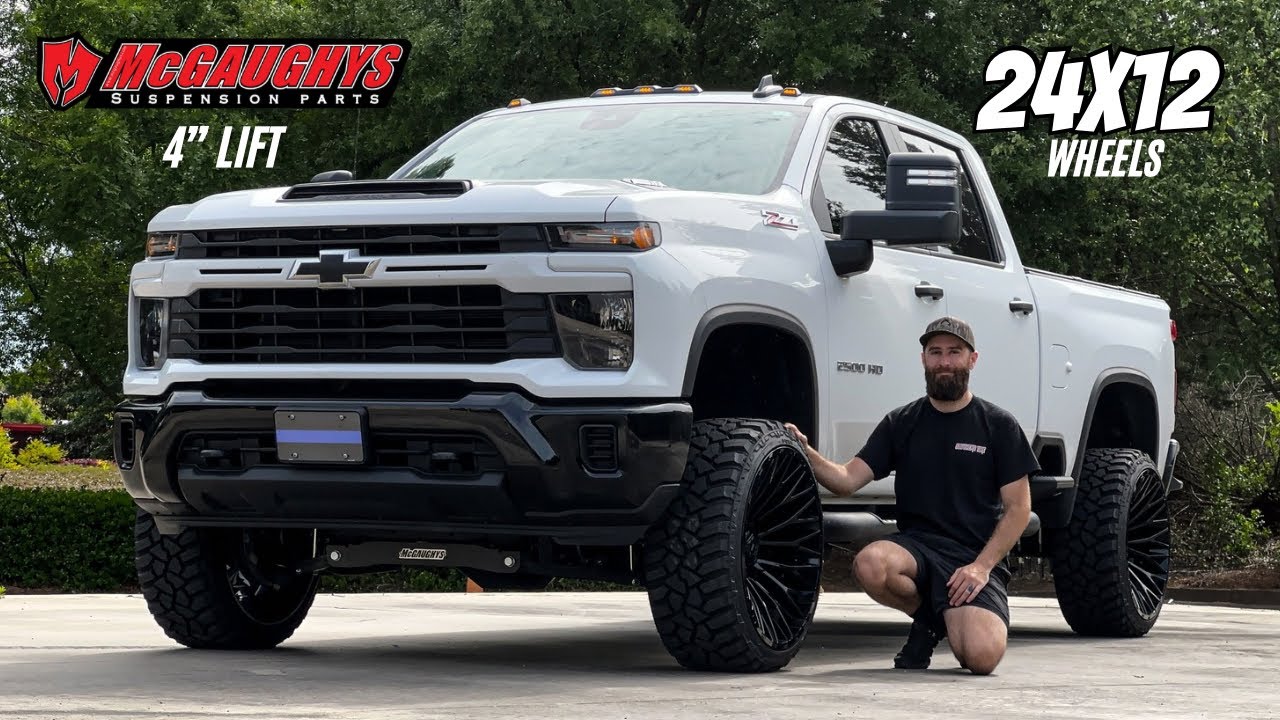 Silverado with Stance. Chevrolet 2500 with a 4 McGaughys Lift Kit ...