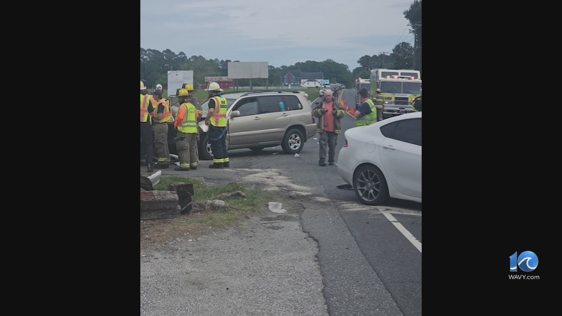 VSP: Crash involving school bus in Accomack Co.