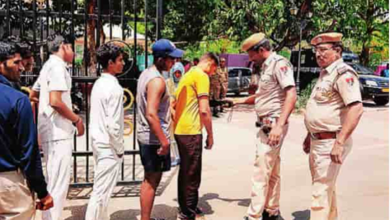 Jaipur's SMS Stadium receives 2nd bomb threat in 4 days, probe points ...
