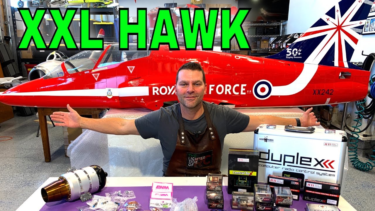 MASSIVE XXL HAWK BUILD BEGINS - Skymaster XXL Royal Airforce Hawk