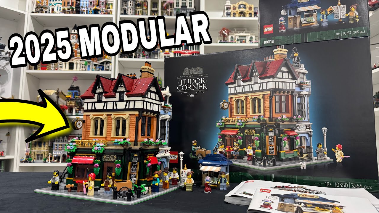 LEGO Tudor Corner 2025 Modular Review LEGO Set 10350