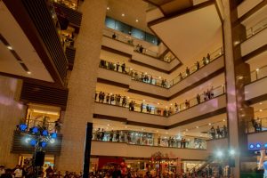 A tent in a mall: Individual shares story behind cryptic photo taken ...