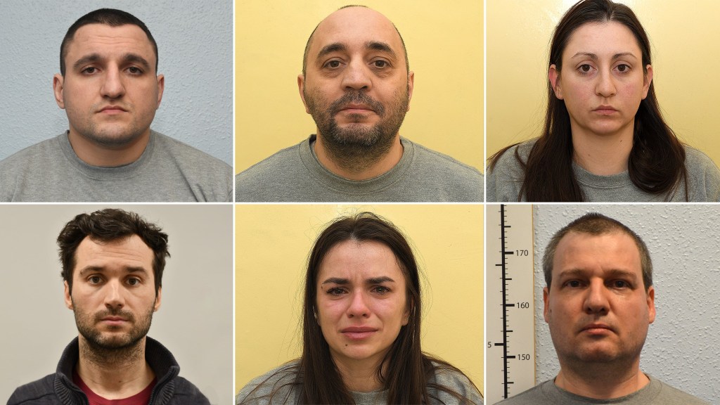 Spy gang working for Putin out of a dingy seaside hotel jailed for 50 years