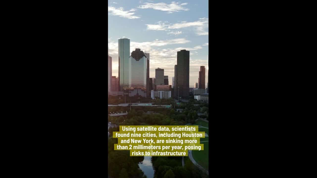 These Major US Cities Are Slowly Sinking.