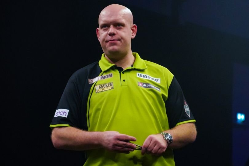 Michael van Gerwen pulls out of darts tournament as friend issues ...