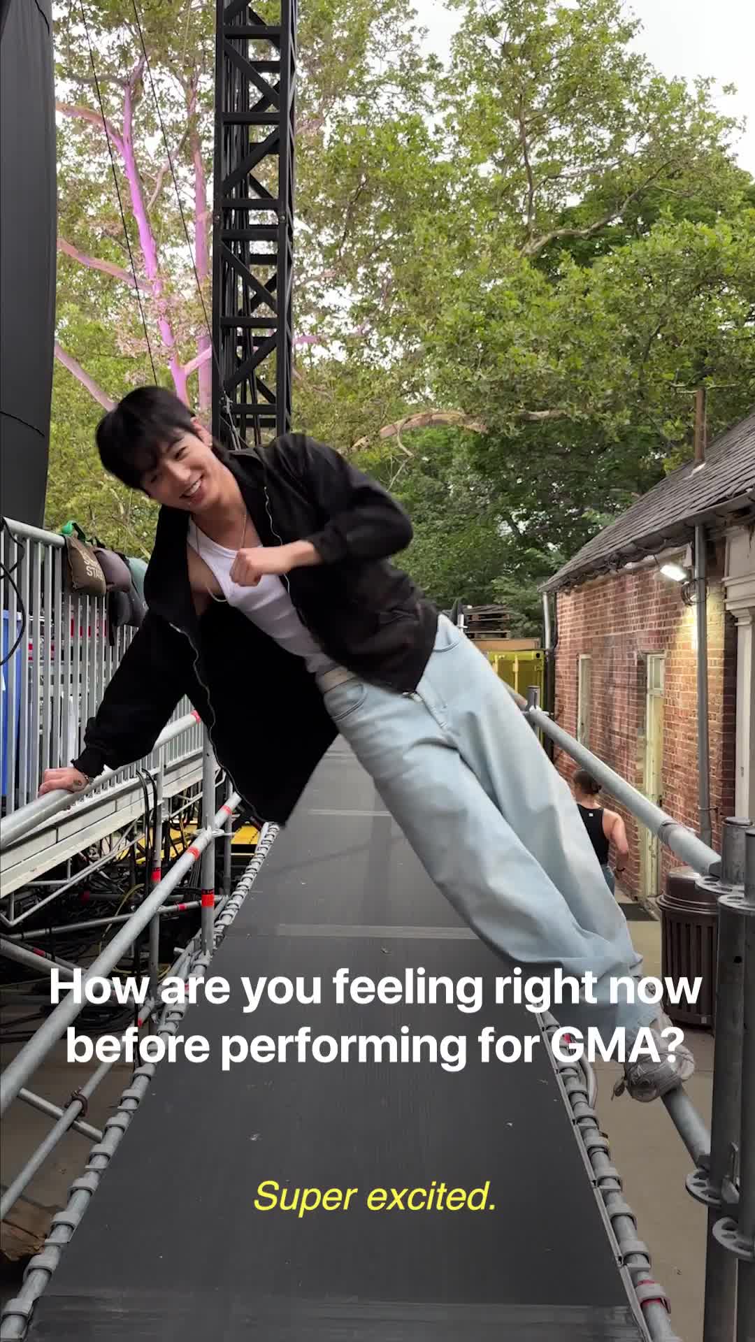 BTS's Jung Kook Answers Questions at Good Morning America 🩷 #전정국