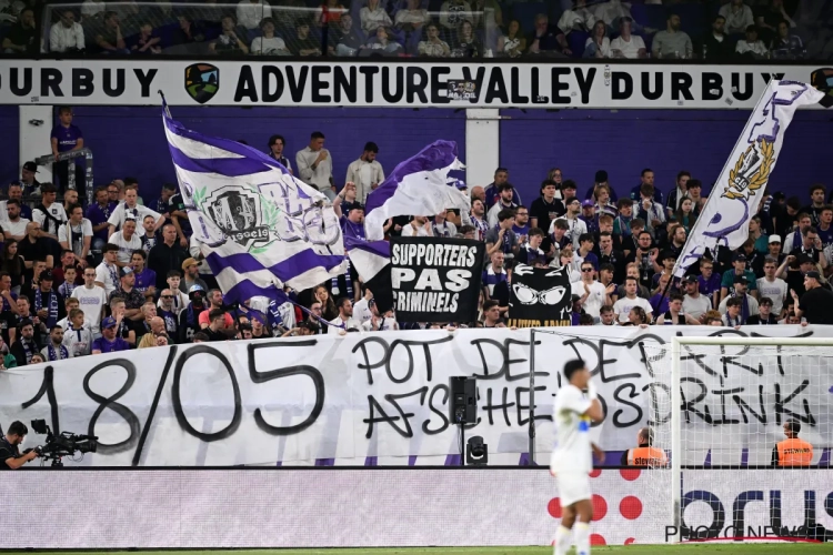 Heel erg straf wat de fans bij Anderlecht hebben gedaan