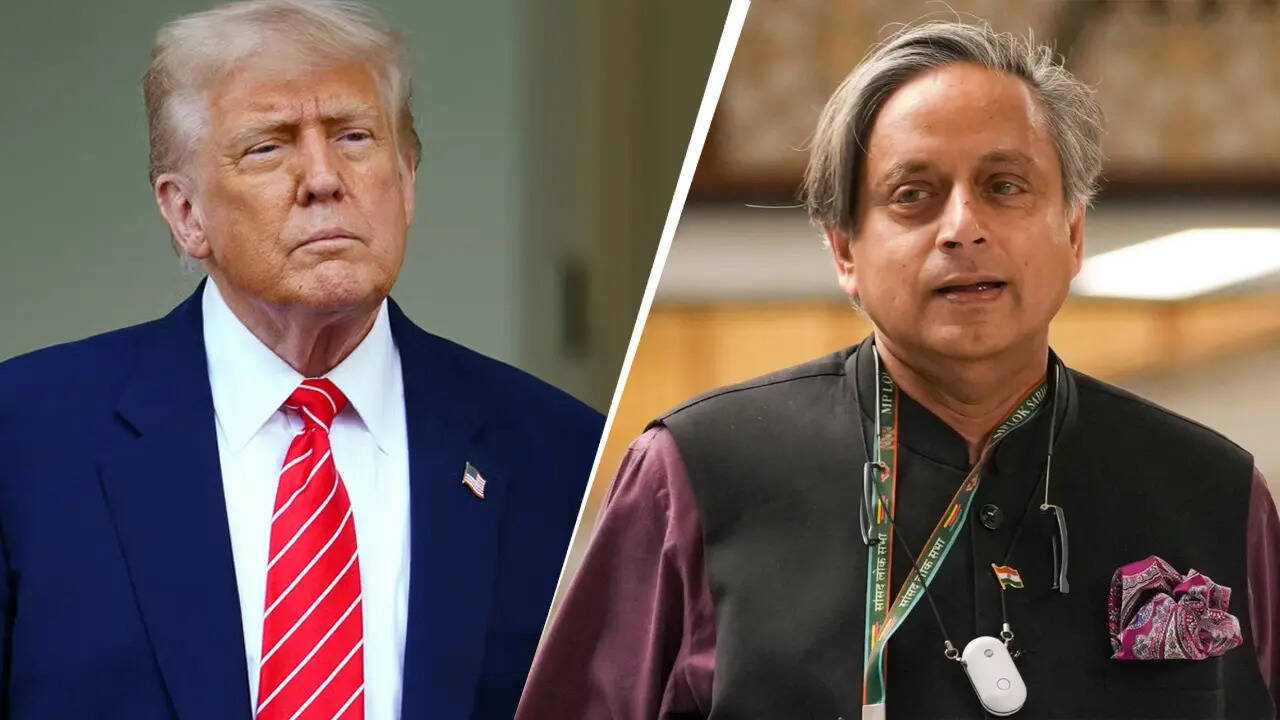 Why Trump's Chest-Thumping Post Is 'Disappointing': Shashi Tharoor ...