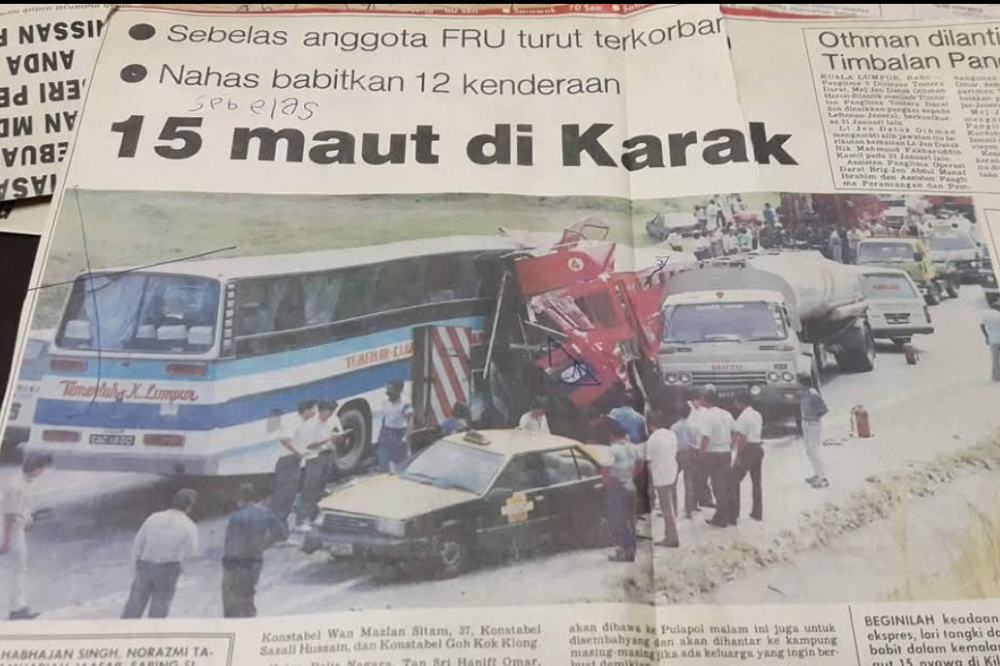 Nine FRU personnel killed in Teluk Intan crash, echoing Karak Highway ...